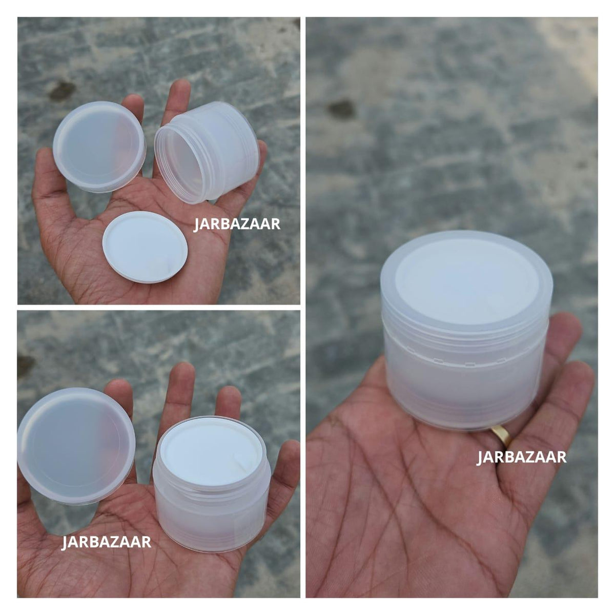 40 Gram Cosmetic Plastic Jar – JarBazaar