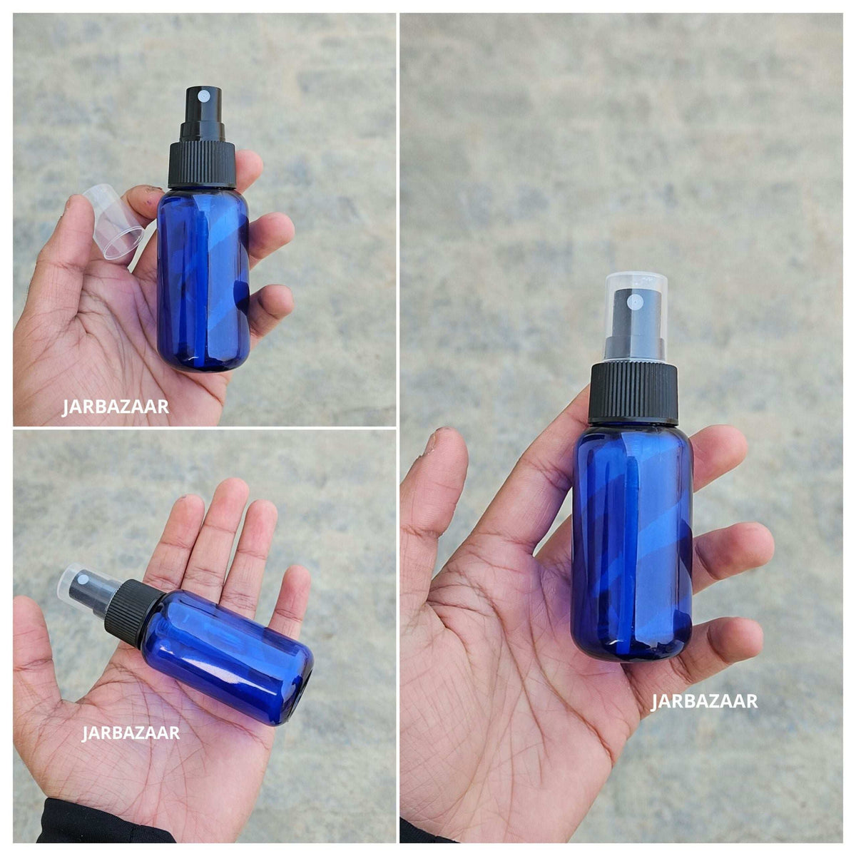 50 ML Boston Blue Pet Spray Bottle – JarBazaar