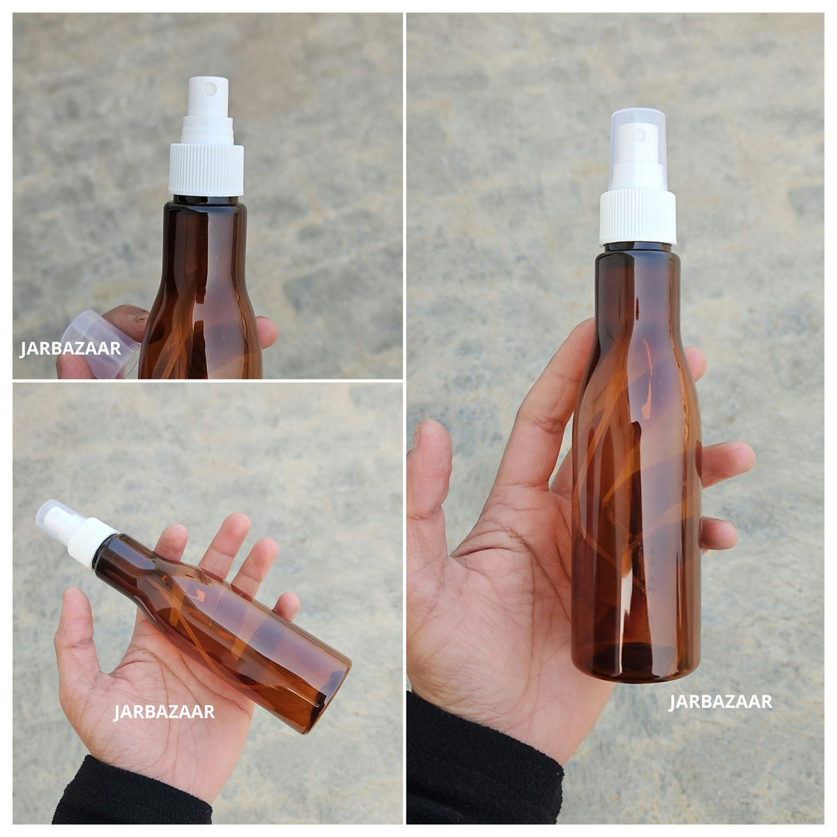 200 ML Asta Amber Pet Spray Bottle – JarBazaar